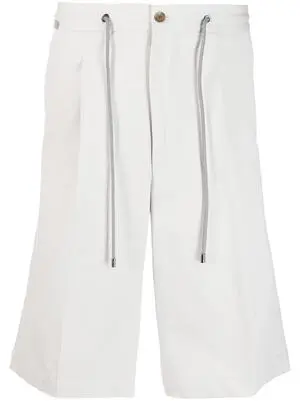 Corneliani Drawstring Waist Chino Shorts - Neutrals