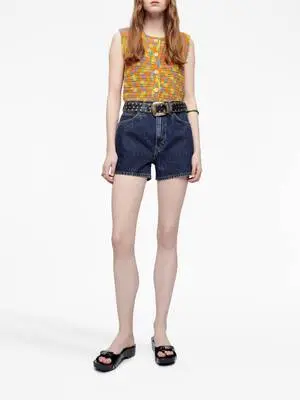 RE/DONE Mid-rise Denim Shorts