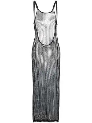 Heron Preston Open-knit Dress