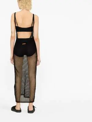 Heron Preston Open-knit Dress