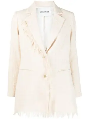 Rodebjer Fringed-edge Blazer