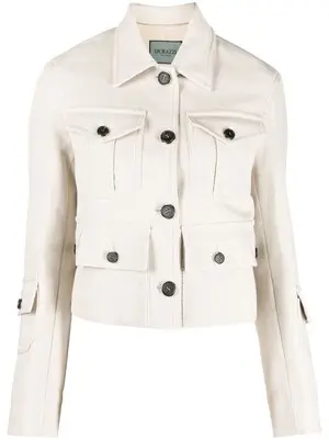 DURAZZI MILANO Multi-pocket Cropped Jacket