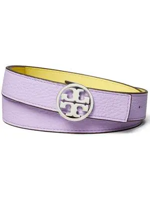 Tory Burch Miller Reversible Belt Purple