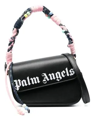 Palm Angels Crash Logo-print Shoulder Bag