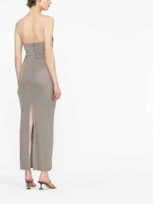 Christopher Esber Strapless Ruched Dress