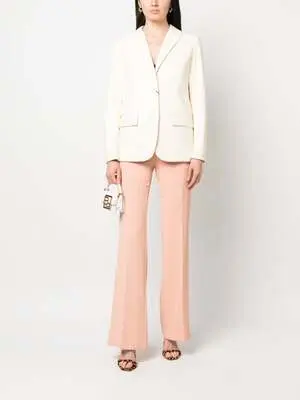 TWINSET Pleated Flared Trousers