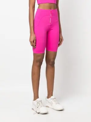 Off-White Logo Zip Cycling Shorts