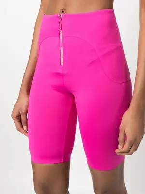 Off-White Logo Zip Cycling Shorts