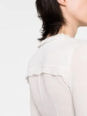 Isabel Marant Georgia Ruffled Blouse