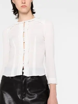 Isabel Marant Georgia Ruffled Blouse