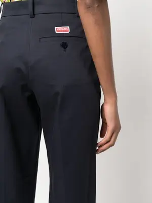 Kenzo Cropped Tailored Trousers