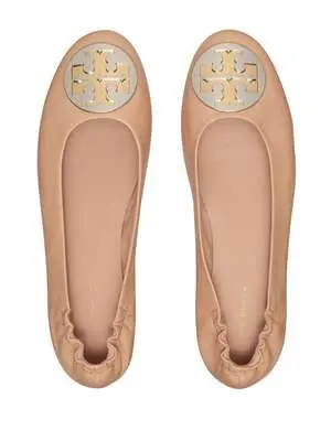 Tory Burch Claire Ballerina Shoes - Neutrals