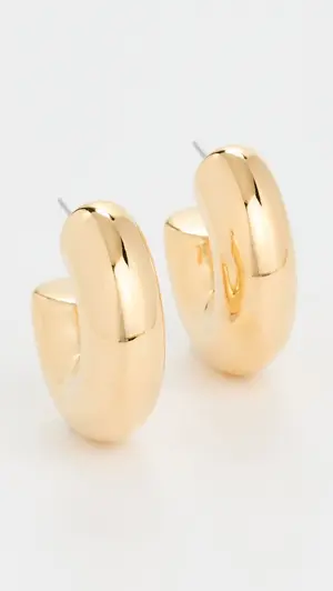 Brinker & Eliza Mini Chubby Hoop Earrings