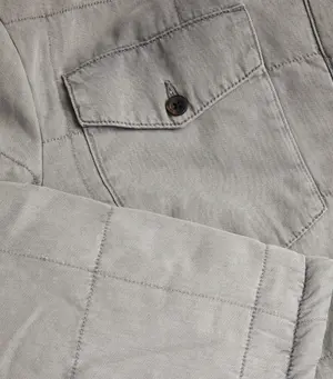 ALLSAINTS Denim Clark Padded Jacket