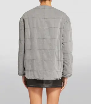 ALLSAINTS Denim Clark Padded Jacket