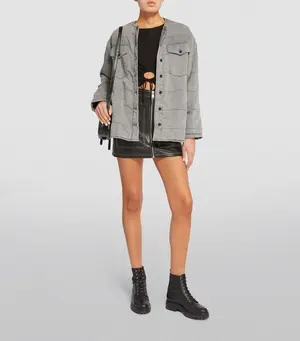 ALLSAINTS Denim Clark Padded Jacket