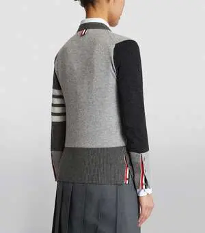 Thom Browne Cashmere 4-bar Cardigan