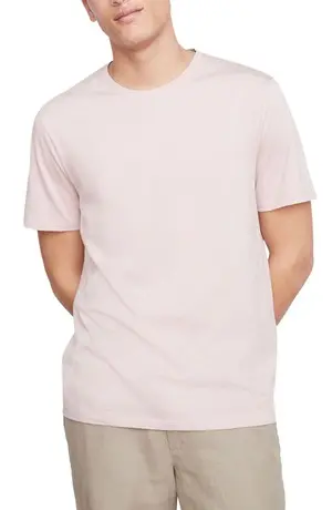 Vince Pima Cotton T-shirt Dusty Mauve