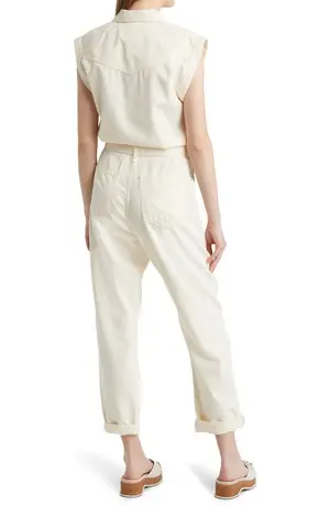 Rag & Bone Anna Featherweight Tie Waist Jumpsuit
