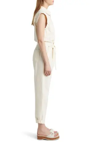 Rag & Bone Anna Featherweight Tie Waist Jumpsuit