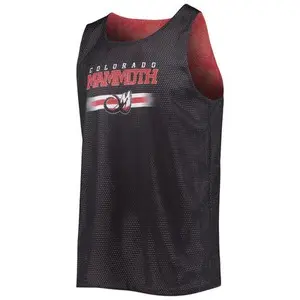 FOCO Black Colorado Mammoth Reversible Mesh Tank Top