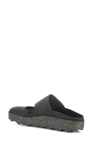 Fly London Cana Slide Sandal - Black
