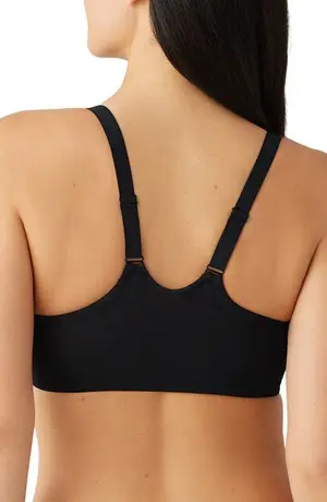 Wacoal Back Appeal™ Underwire Front Close T-shirt Racerback Bra - Black