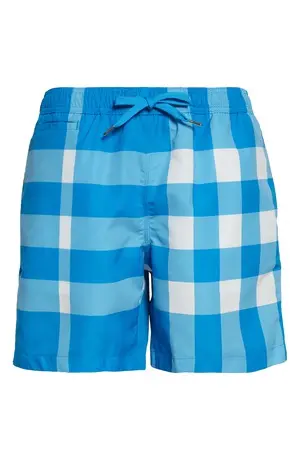 Burberry Martin Giant Check Swim Trunks