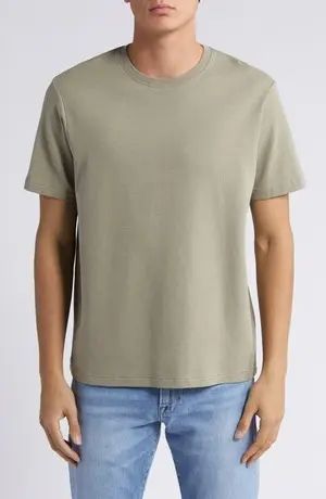 FRAME Duo Fold Cotton T-shirt Dry Sage