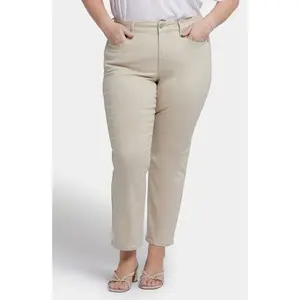 NYDJ Marilyn Ankle Straight Leg Jeans - Feather