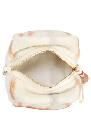 Loro Piana Puffy Needle Punch Cashmere & Silk Clutch