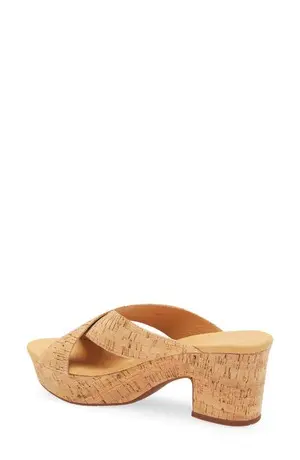 CHOCOLAT BLU Gio Block Heel Sandal - Cork
