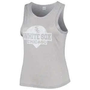 SOFT AS A GRAPE Chicago White Sox High Neck Tank Top