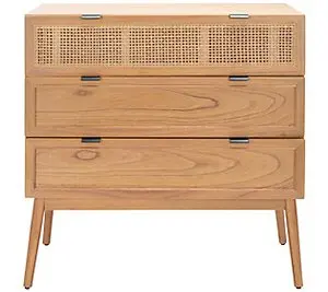SAFAVIEH Baisley 3-drawer Rattan Chest - One-color