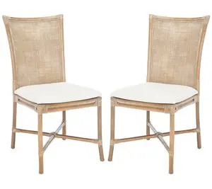 SAFAVIEH Chiara Rattan Accent Chairs - One-color
