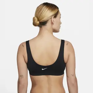 Nike Scoop-neck Bikini Swim Top - Black