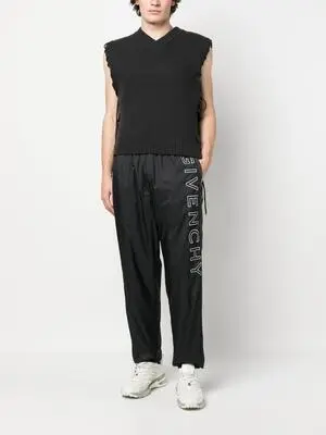 Givenchy Embroidered-logo Detail Track Pants