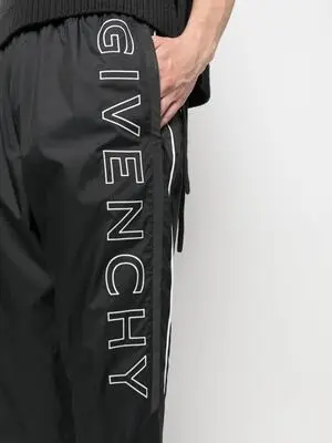 Givenchy Embroidered-logo Detail Track Pants