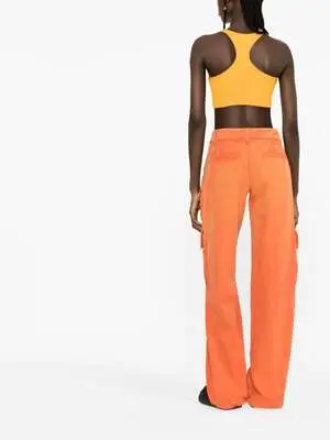 Off-White Cargo Trousers - Orange