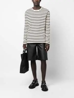 JIL SANDER Long-sleeve Striped Sweatshirt