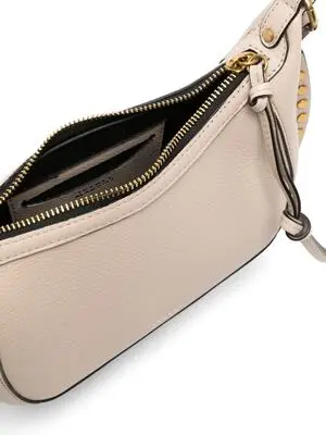 Isabel Marant Étoile Oskan Moon Leather Shoulder Bag - Neutrals