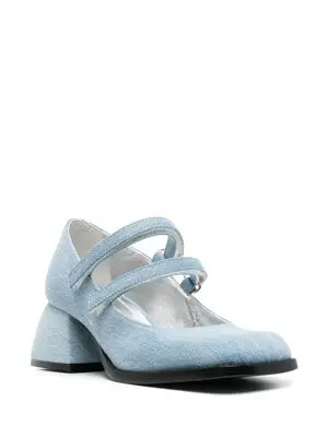 NODALETO Bulla Denim 50mm Pumps