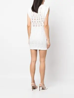 IRO PARIS Wrap-design Knit Mini Dress