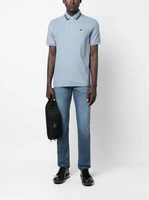 Emporio Armani Slim-fit Faded Jeans