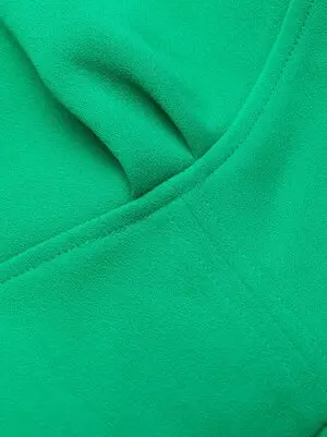 SELF-PORTRAIT Gathered Puff-sleeve Dress