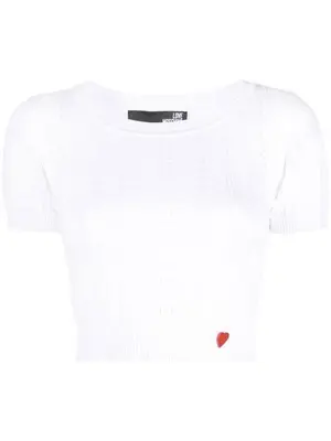Moschino Knit Top - White