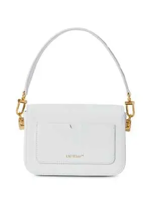 Off-White Binder Clip Shoulder Bag - White