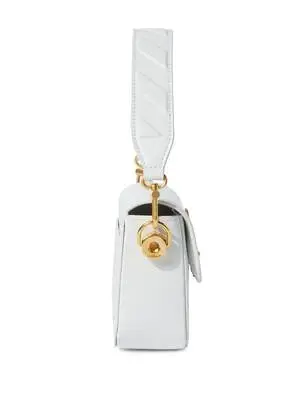 Off-White Binder Clip Shoulder Bag - White