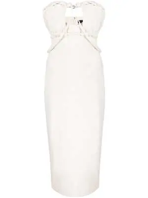 Jacquemus Tailored Strapless Dress