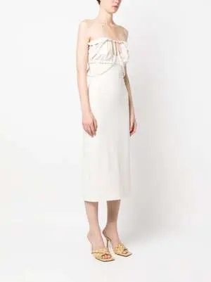 Jacquemus Tailored Strapless Dress